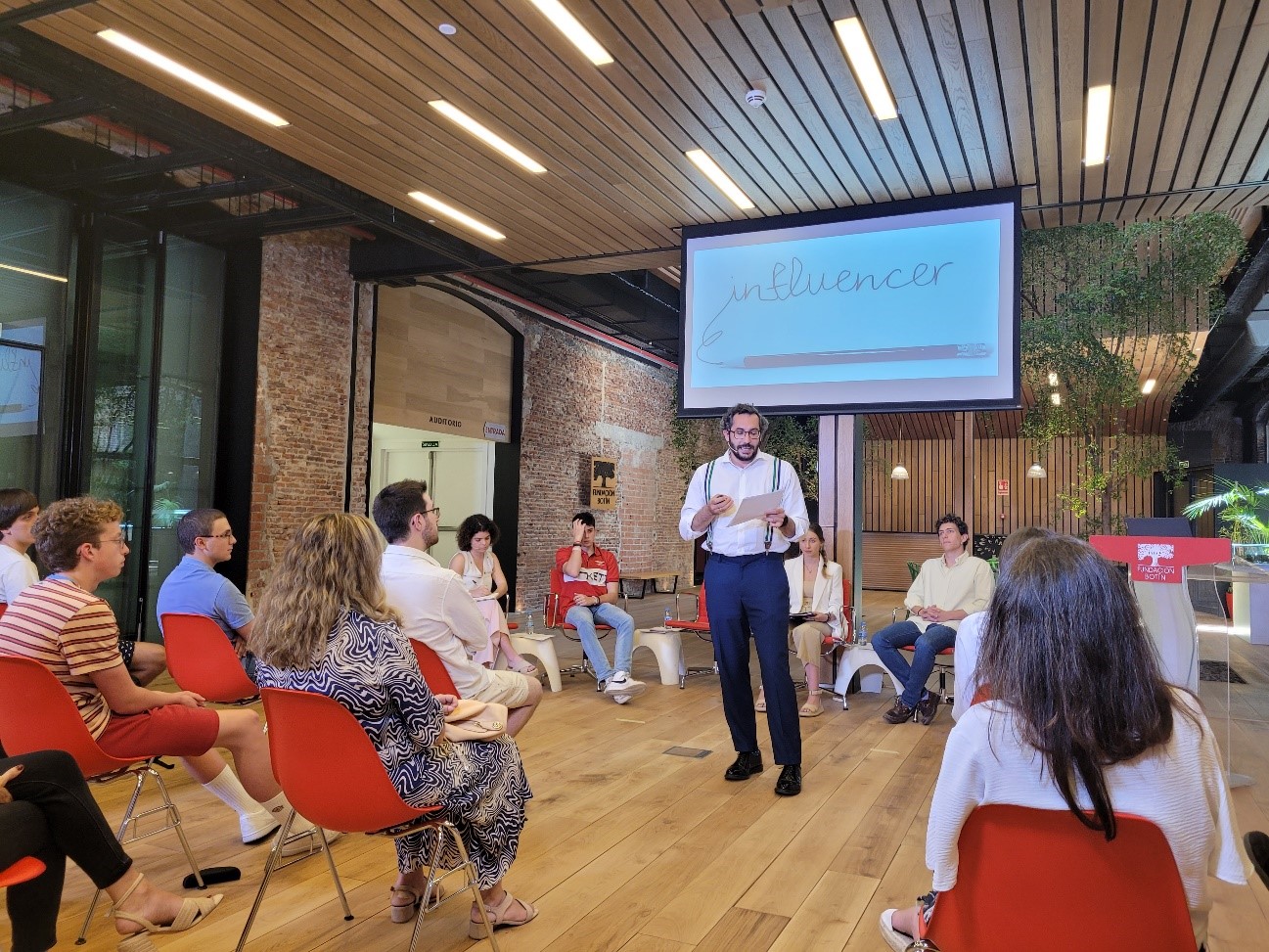 José Martín Aguado. «Sé un influencer con propósito» - Fundación Botín